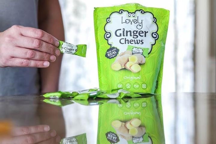 ginger chews with authentic flavour