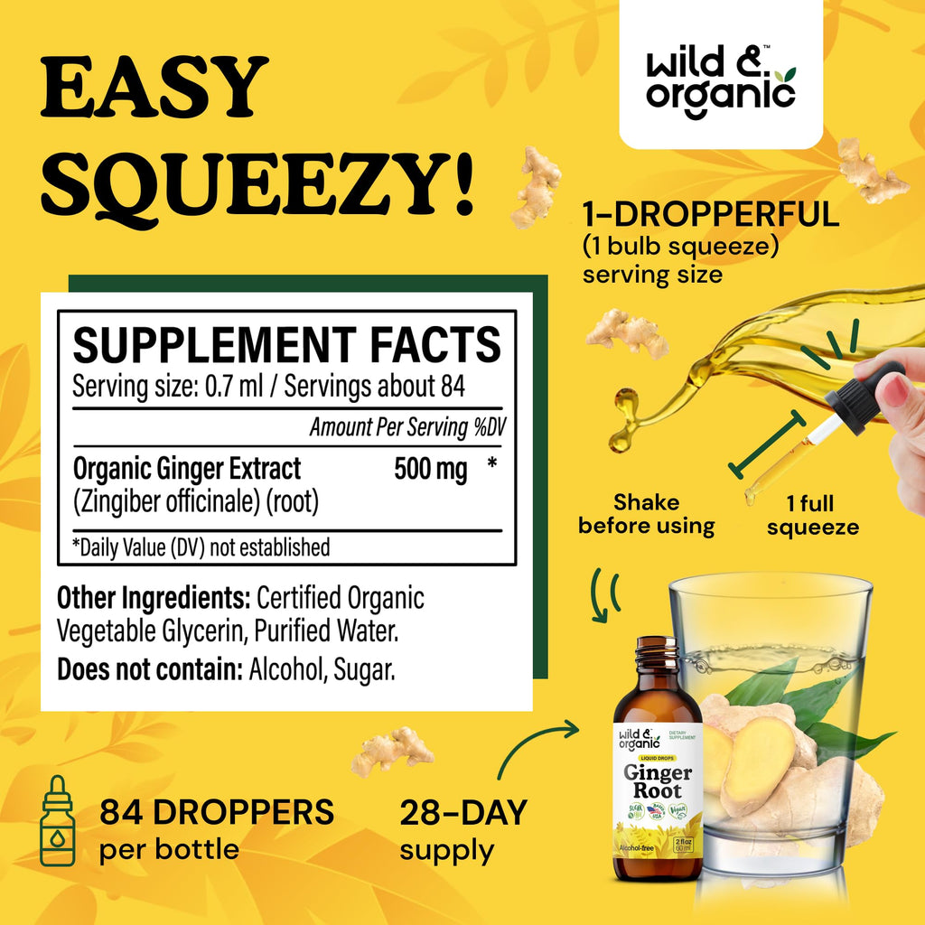 ginger drops for homemade ginger ale