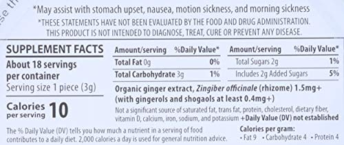 ginger drops for travel comfort