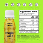 Ginger energy shots for natural boost