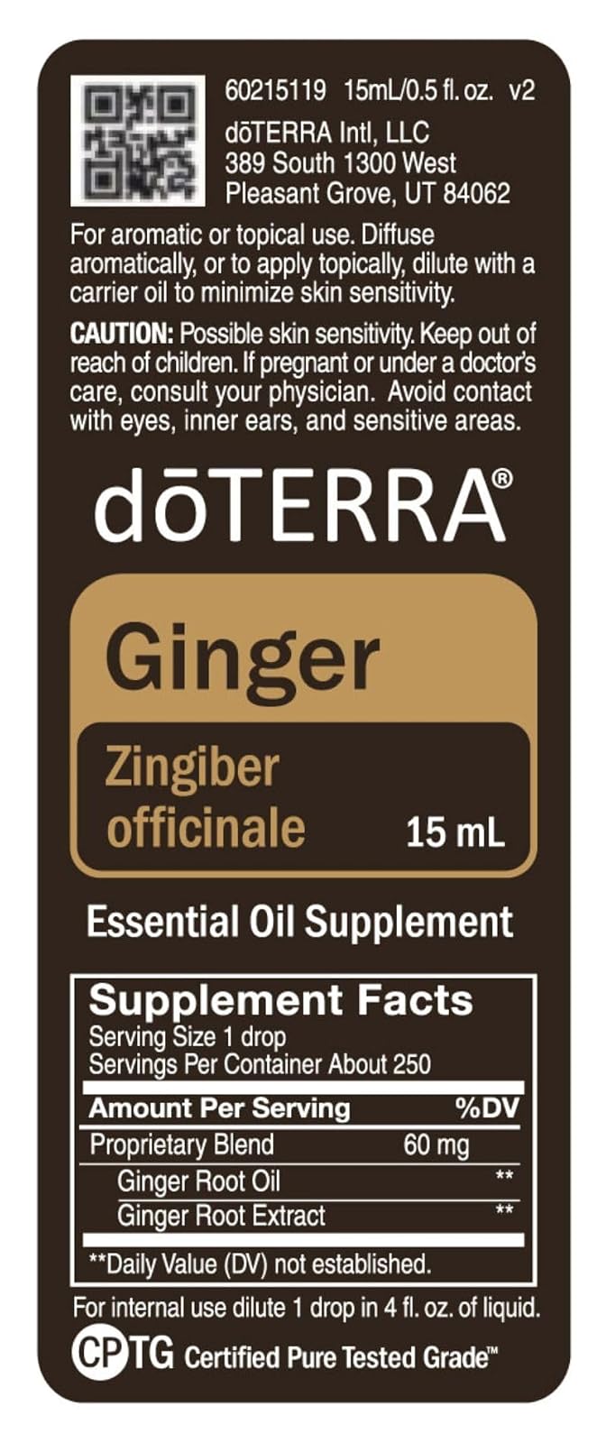 ginger essential oil for aromatic experiences