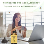 ginger essential oil for soothing scents