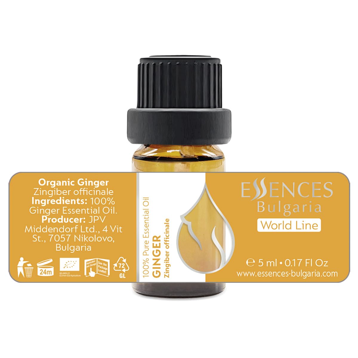 ginger essential oil for wellness