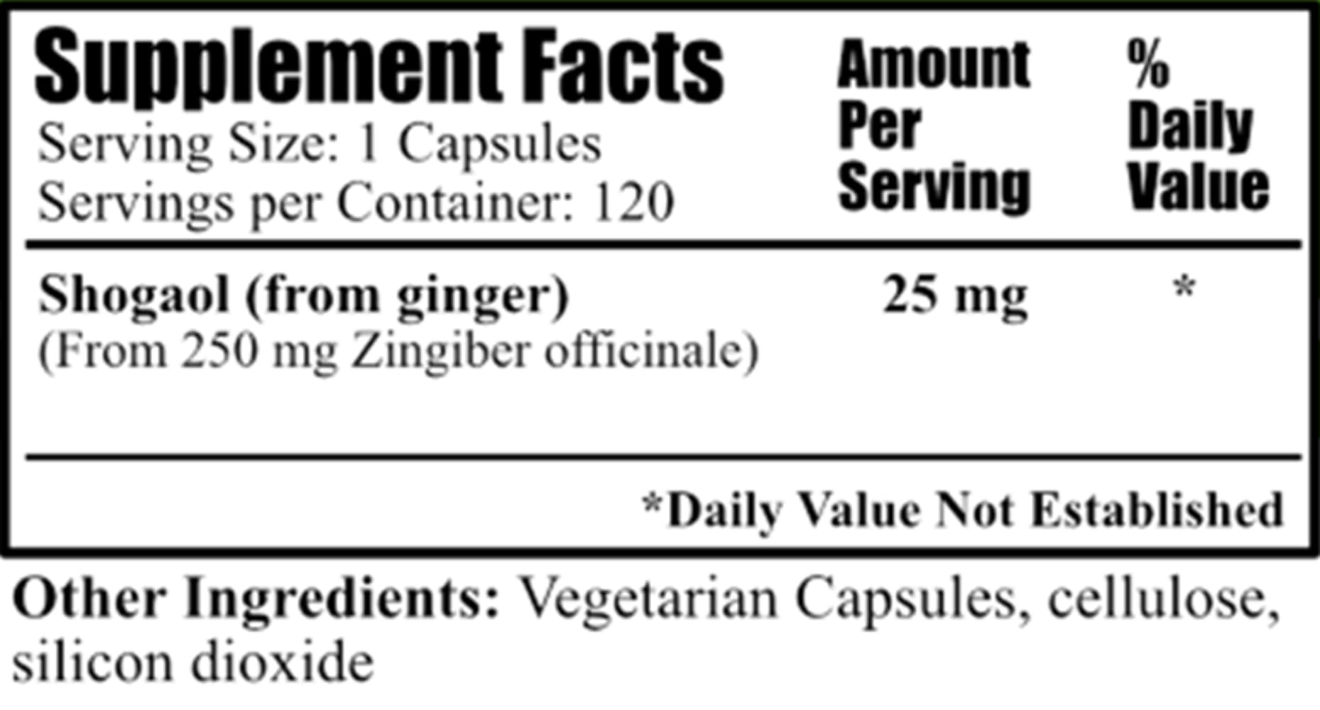 Ginger extract for healthy inflammation response
