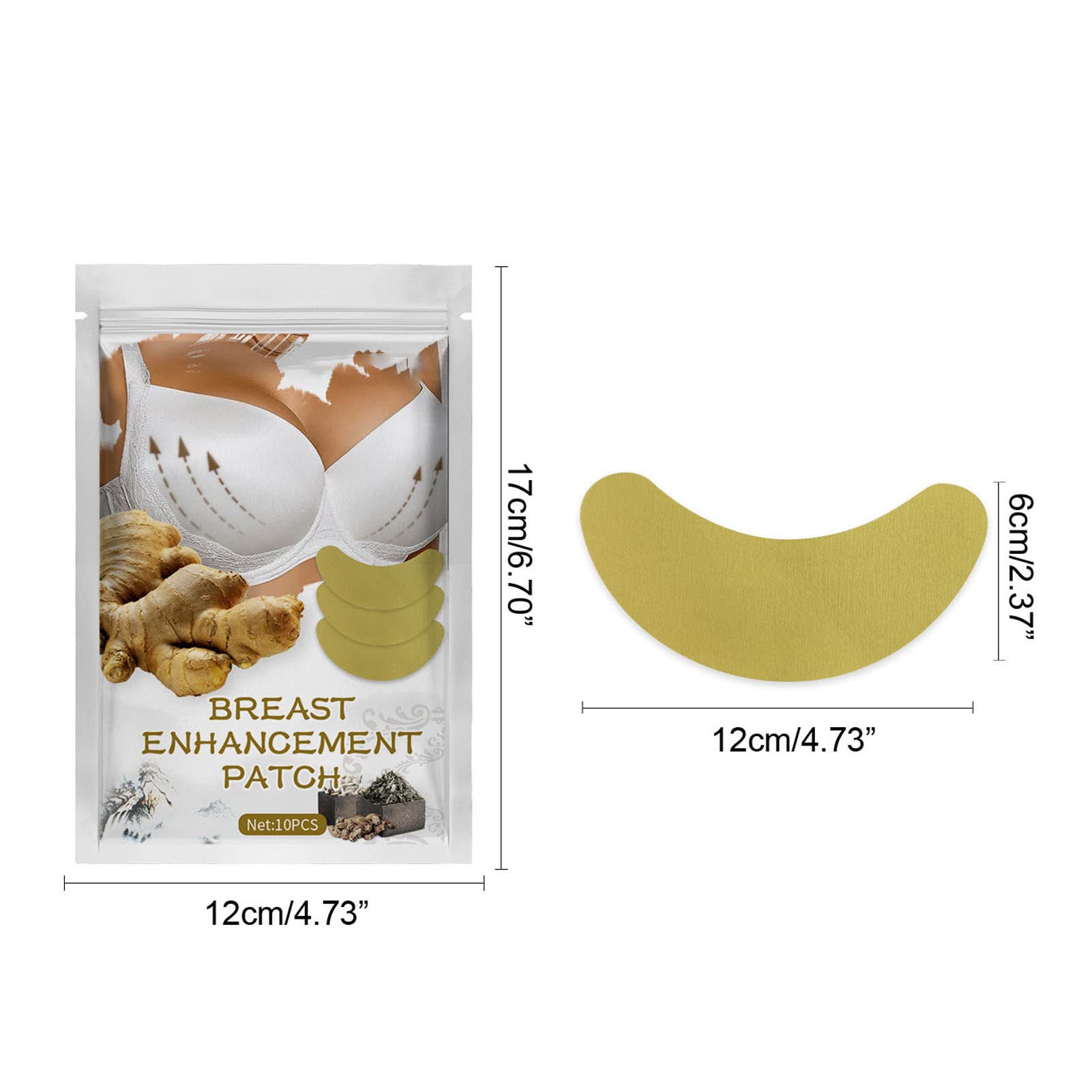 Ginger extract patch for vitality