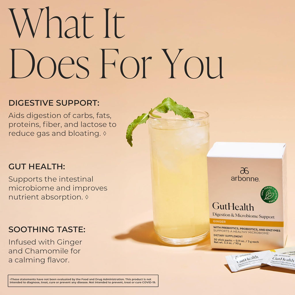 Ginger flavoured probiotics for women