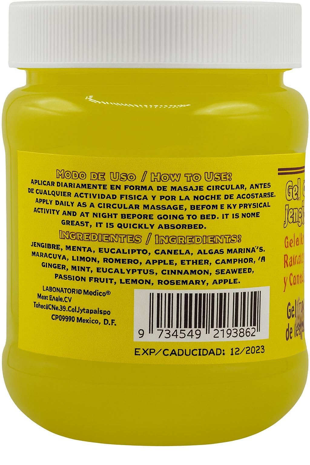 ginger gel for a healthy gut