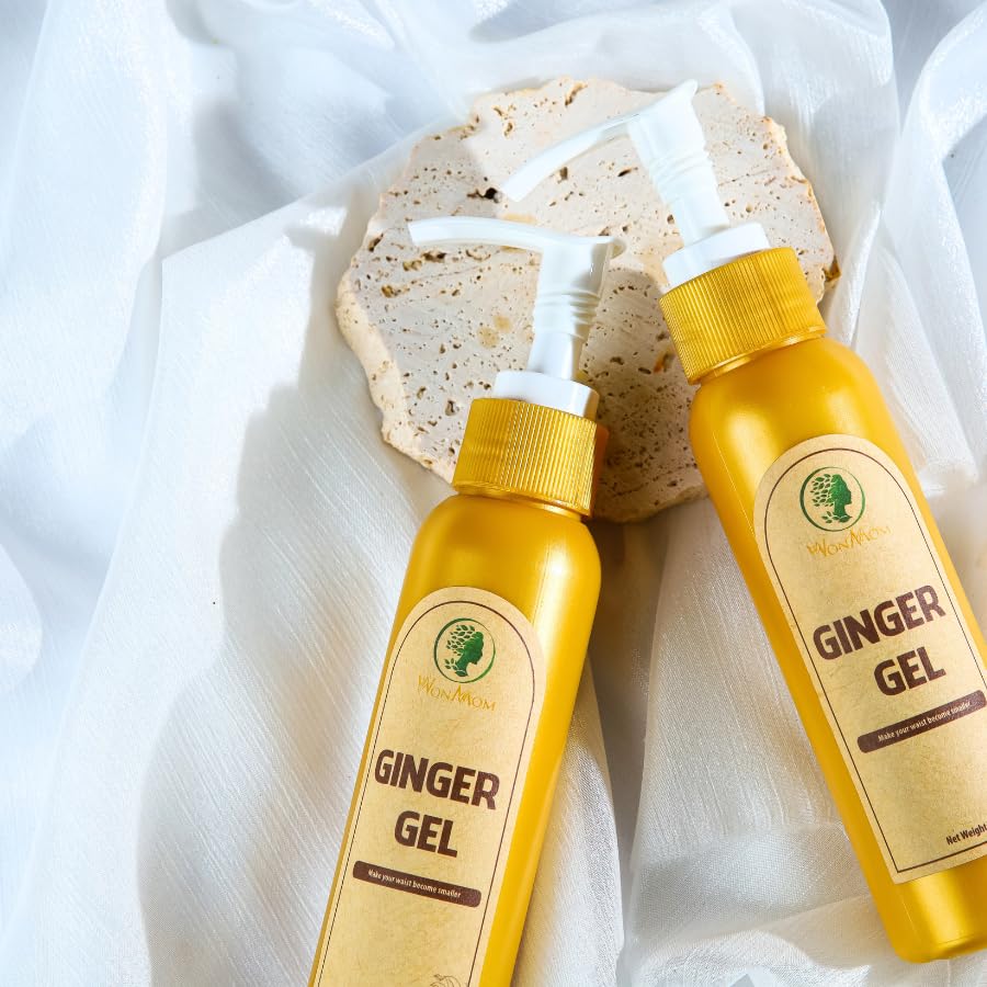 Ginger gel for cold and flu relief
