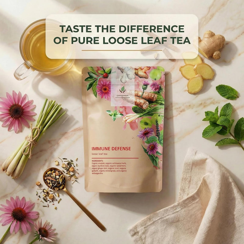 ginger herbal tea for immunity