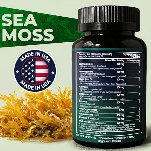 ginger infused blended vitamin capsules