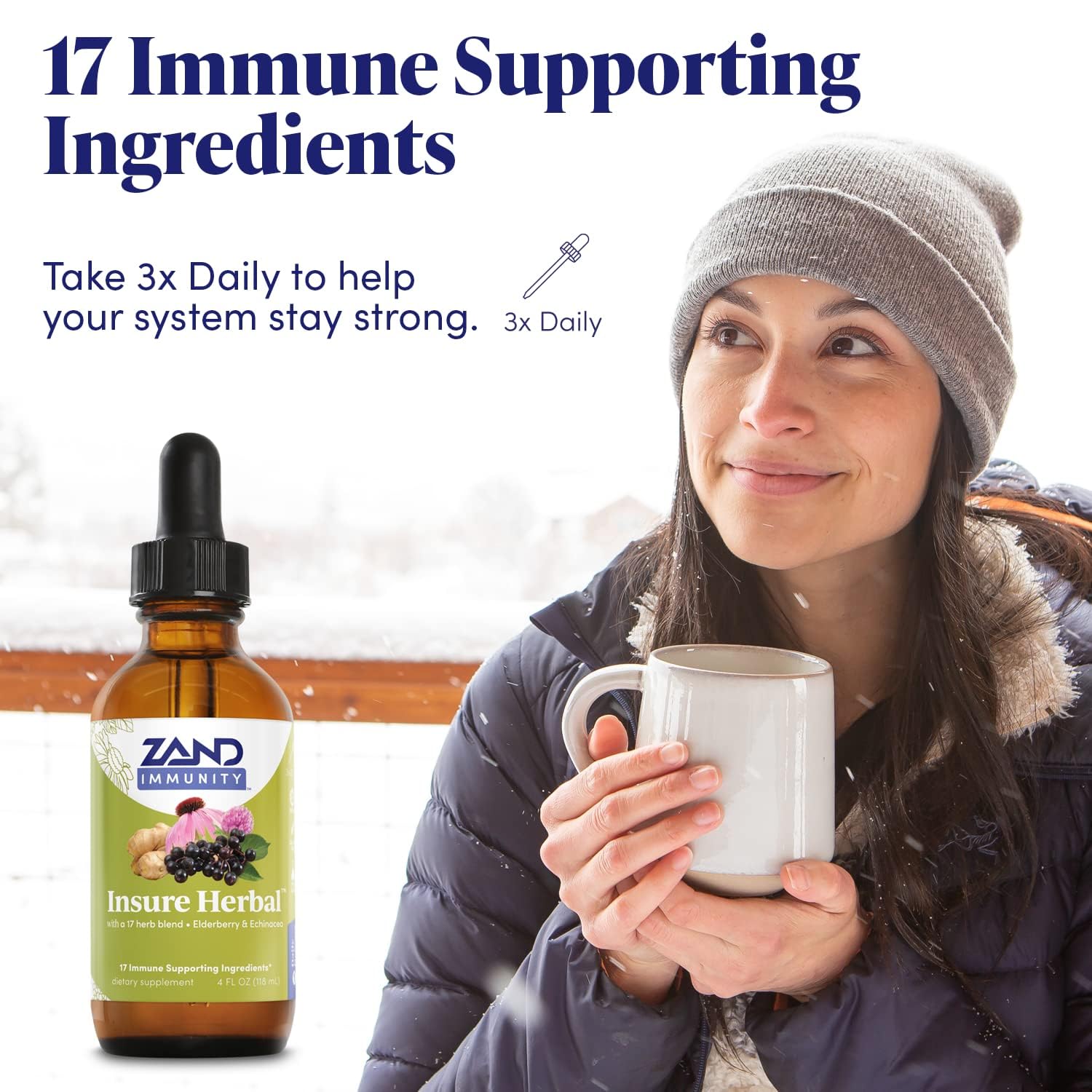 ginger infused echinacea health booster