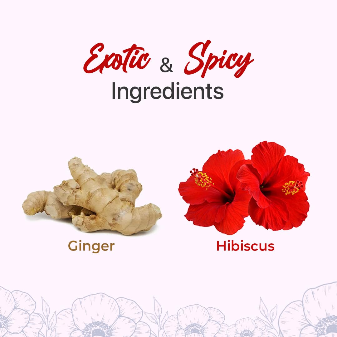 ginger infused herbal tea bags