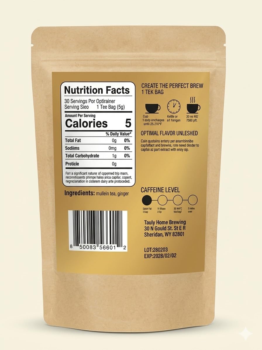 Ginger-infused herbal tea experience