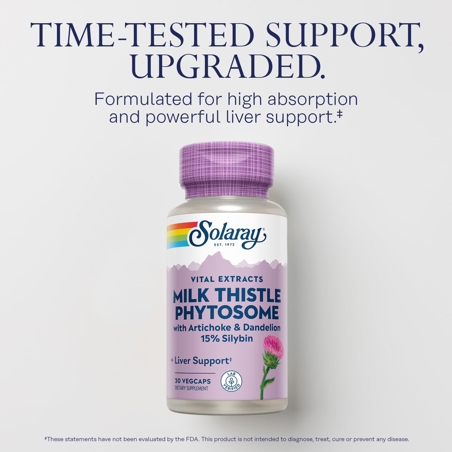 ginger infused milk thistle supplement