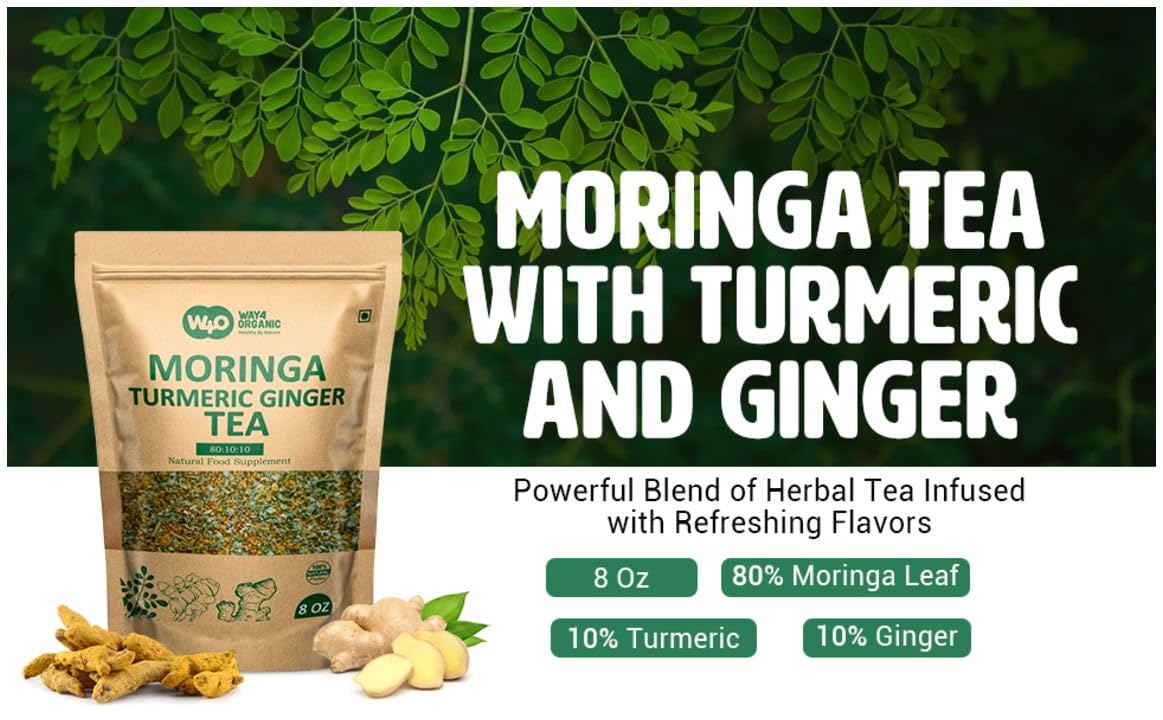 ginger infused moringa tea benefits