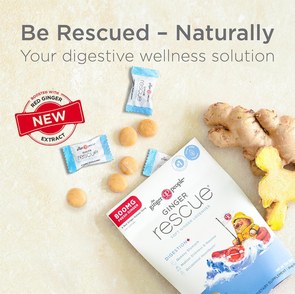 ginger lozenges for digestive support
