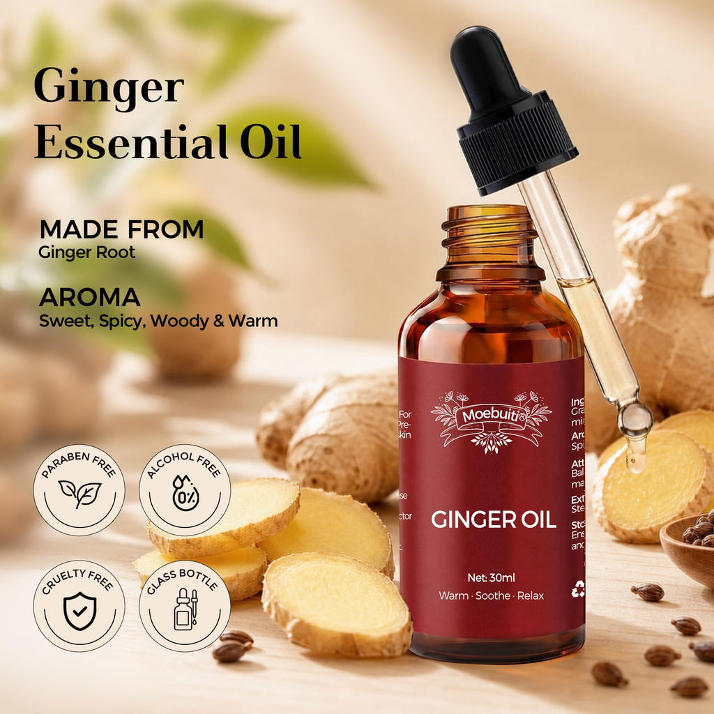 ginger oil for soothing tea