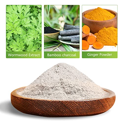 Ginger powder foot pads for relaxation