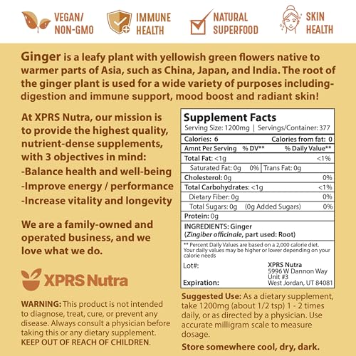 ginger powder for immune support