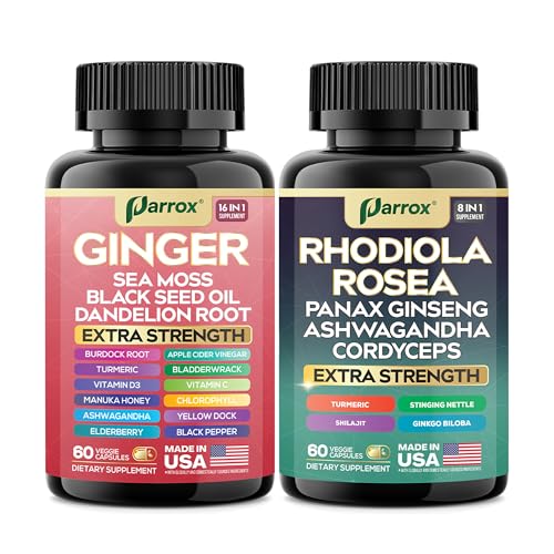 Ginger Rhodiola Rosea daily supplement