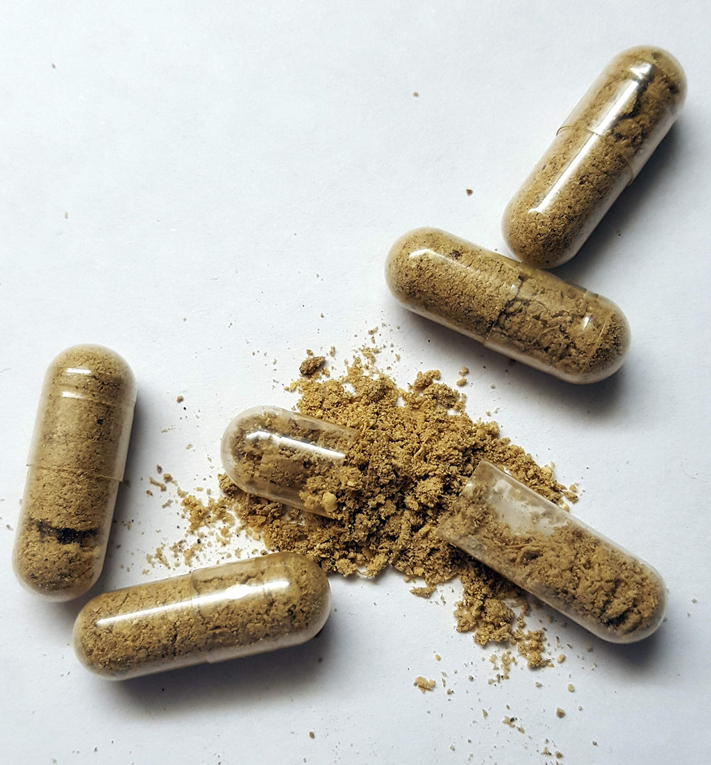 ginger root capsules for vitality