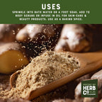 Ginger root powder for immune support