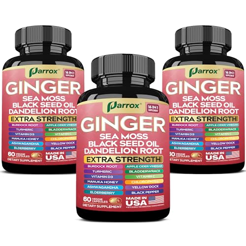 Ginger Sea Moss multivitamin benefits