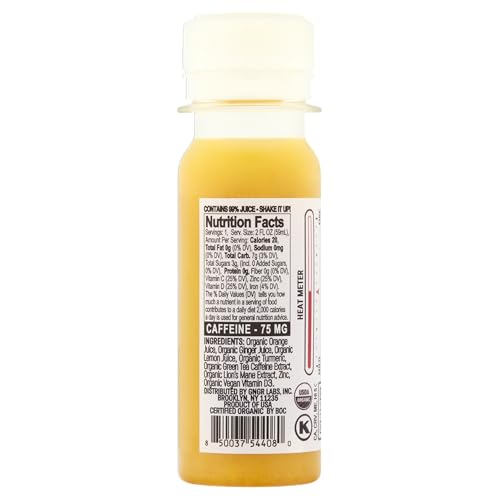 ginger shot for daily energy boost