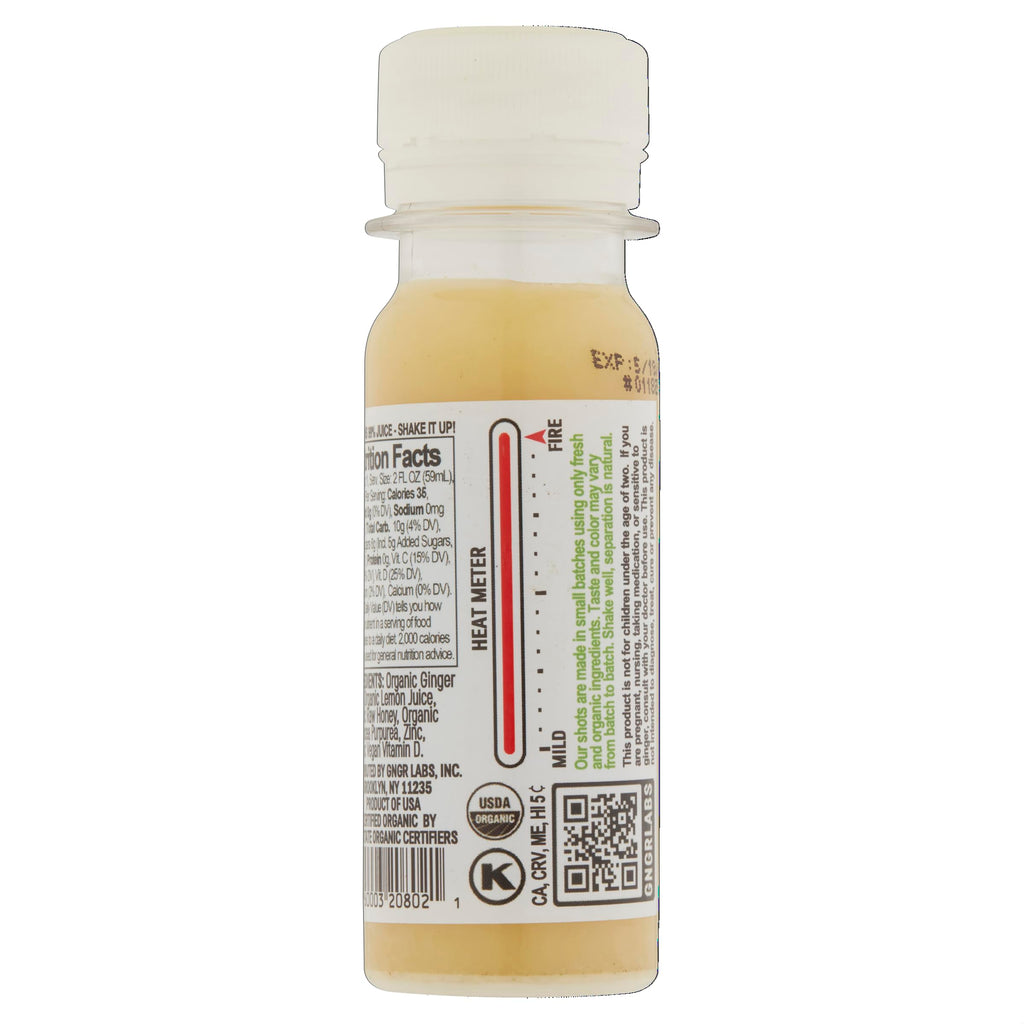 ginger shot with honey benefits