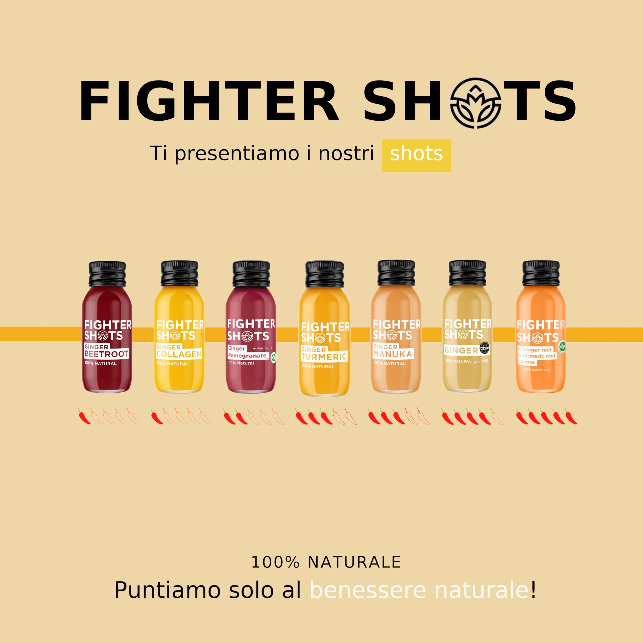 Ginger shots for a healthy lifestyle