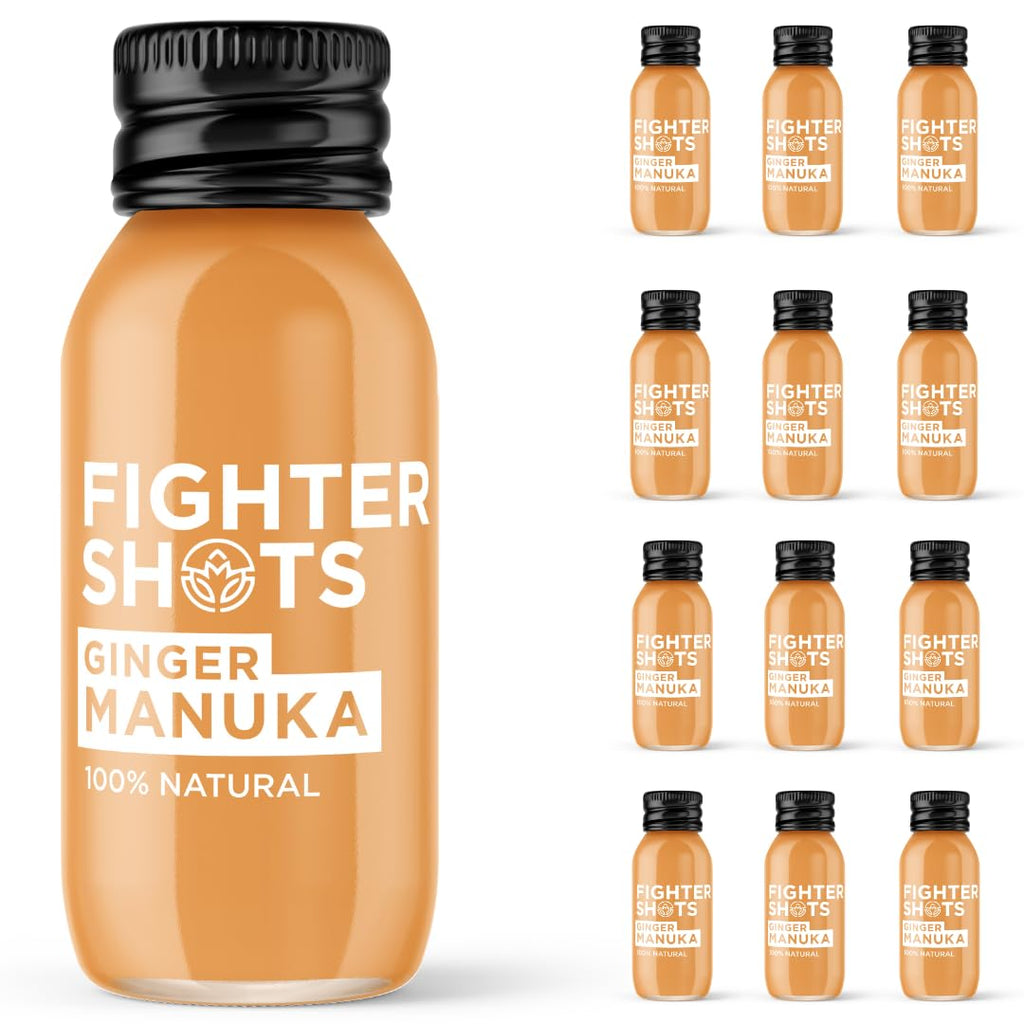 Ginger shots for immune support