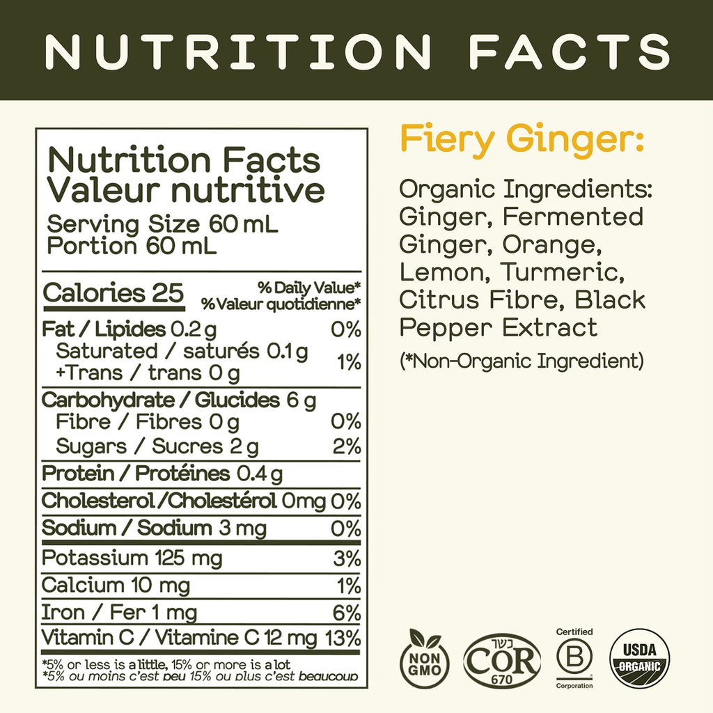 ginger shots for immune support