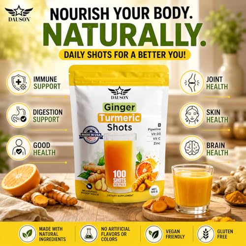 Ginger shots packed with zinc