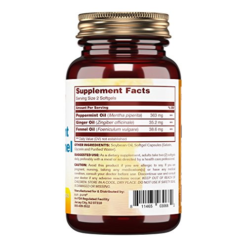 ginger softgels for everyday relief