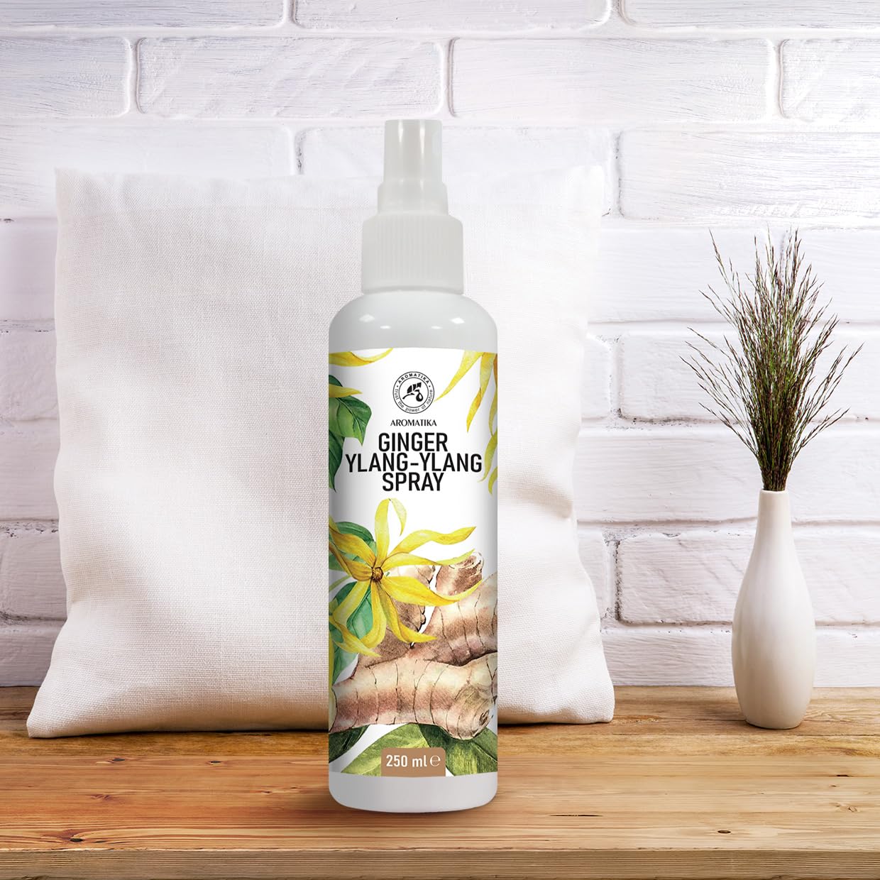 ginger spray for a calming atmosphere