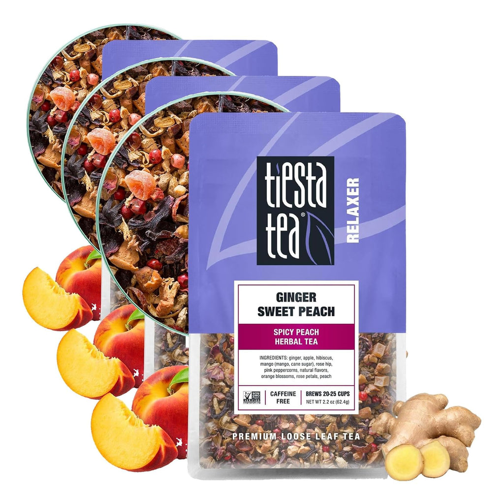Ginger Sweet Peach herbal tea