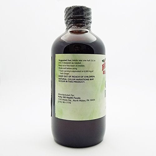 Ginger syrup for soothing drinks
