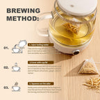 Ginger tea bags for daily hydration