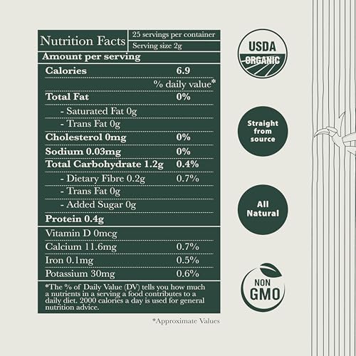 Ginger tea blend with tropical taste