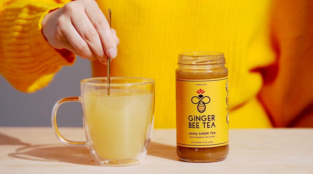 Ginger tea concentrate for immune support