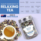 ginger tea for calming effects