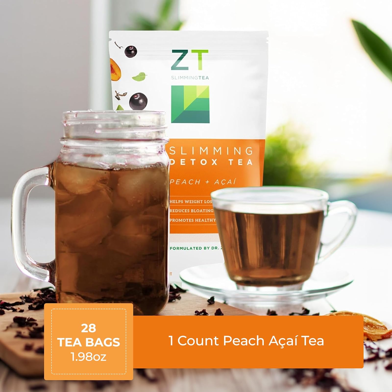 Ginger tea for digestive health