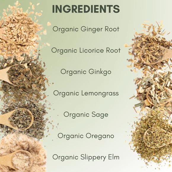 ginger tea for respiratory support
