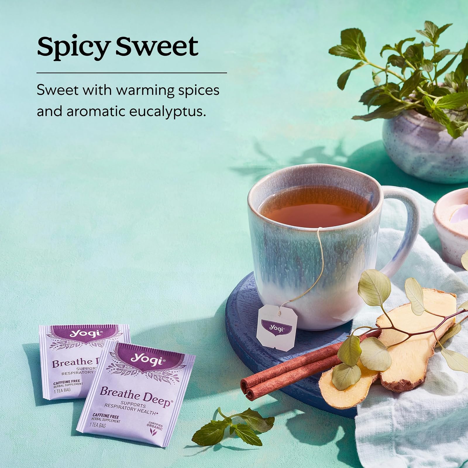 Ginger tea for soothing comfort