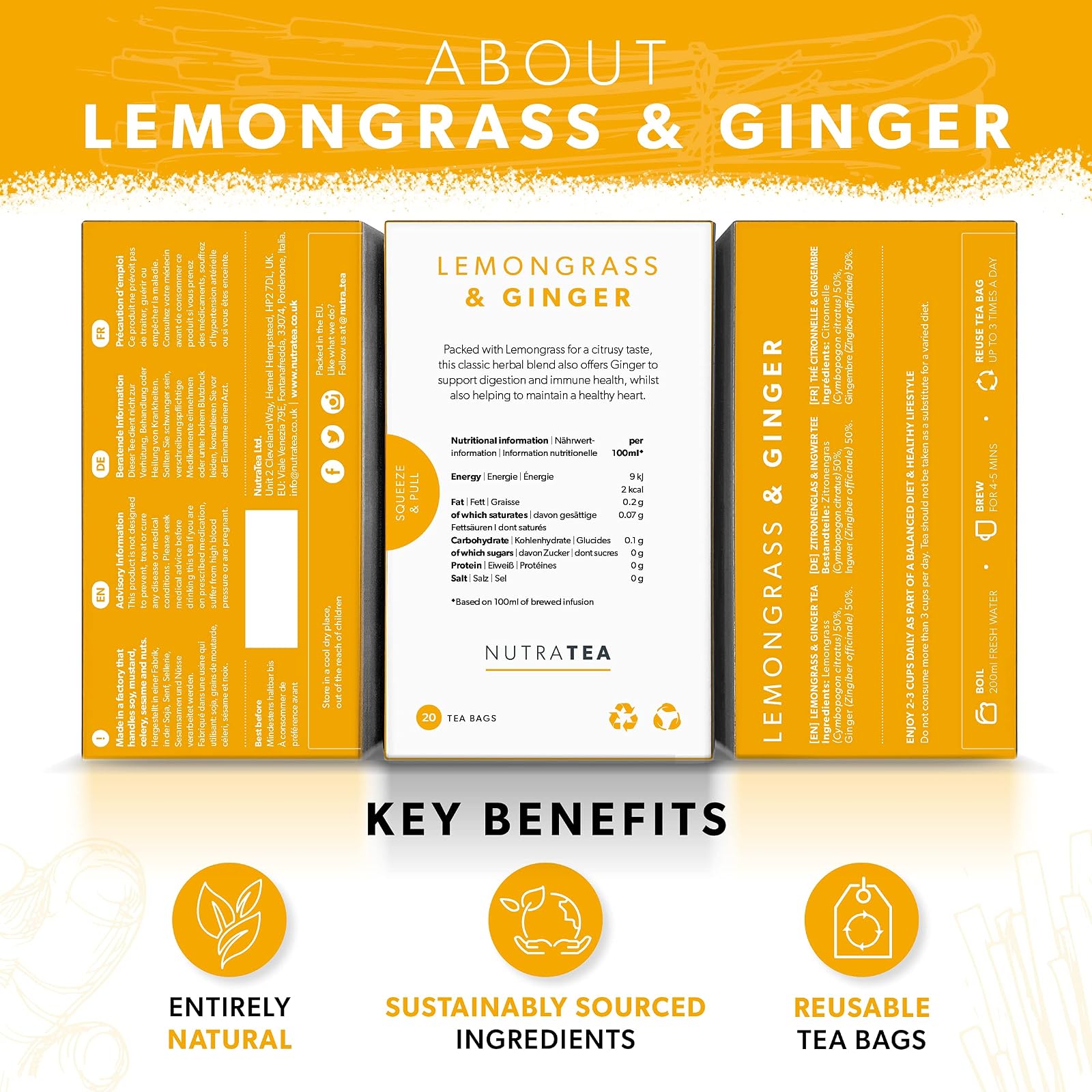 ginger tea for soothing digestion