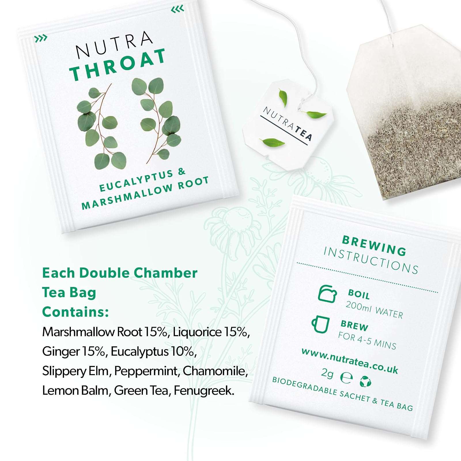 ginger tea for soothing effects