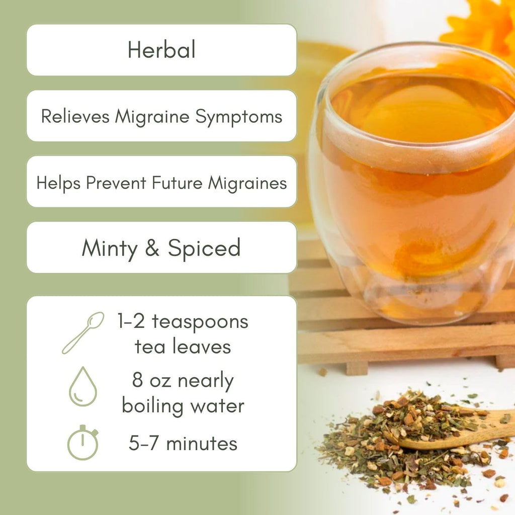 ginger tea for soothing migraines
