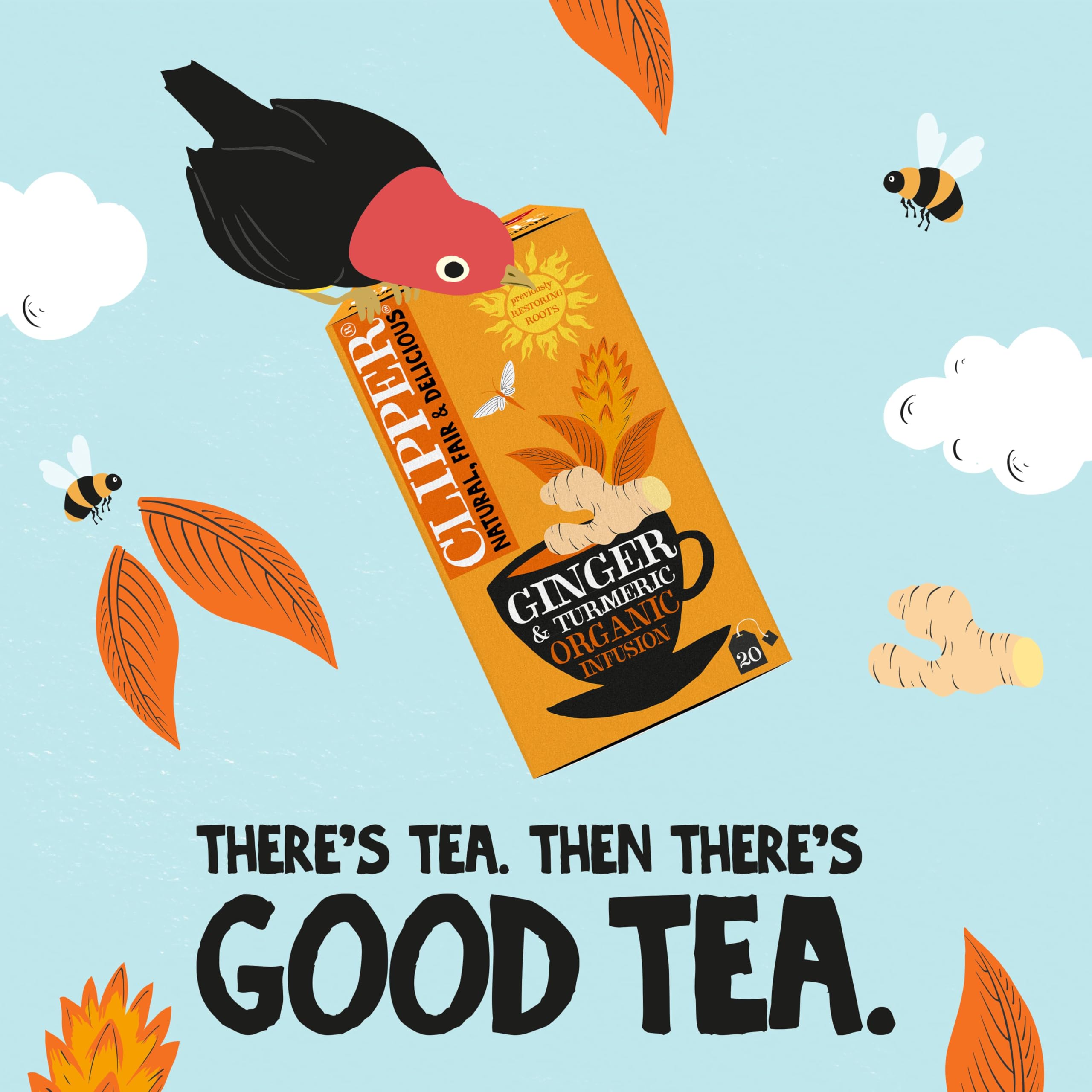 Ginger tea for soothing relief