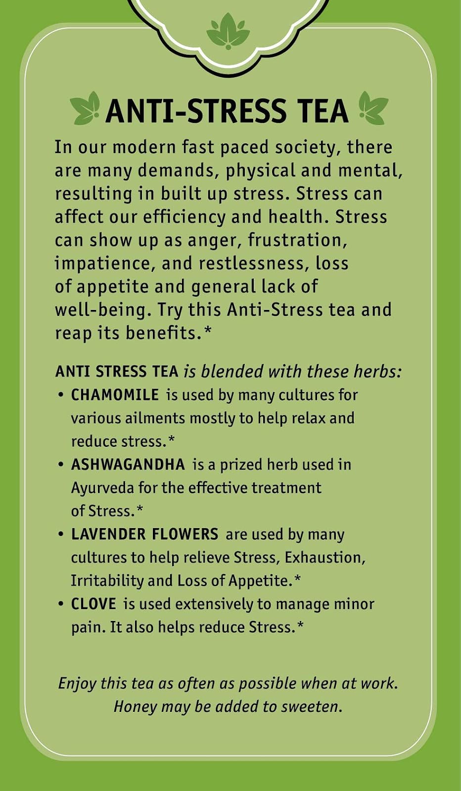 ginger tea for stress relief