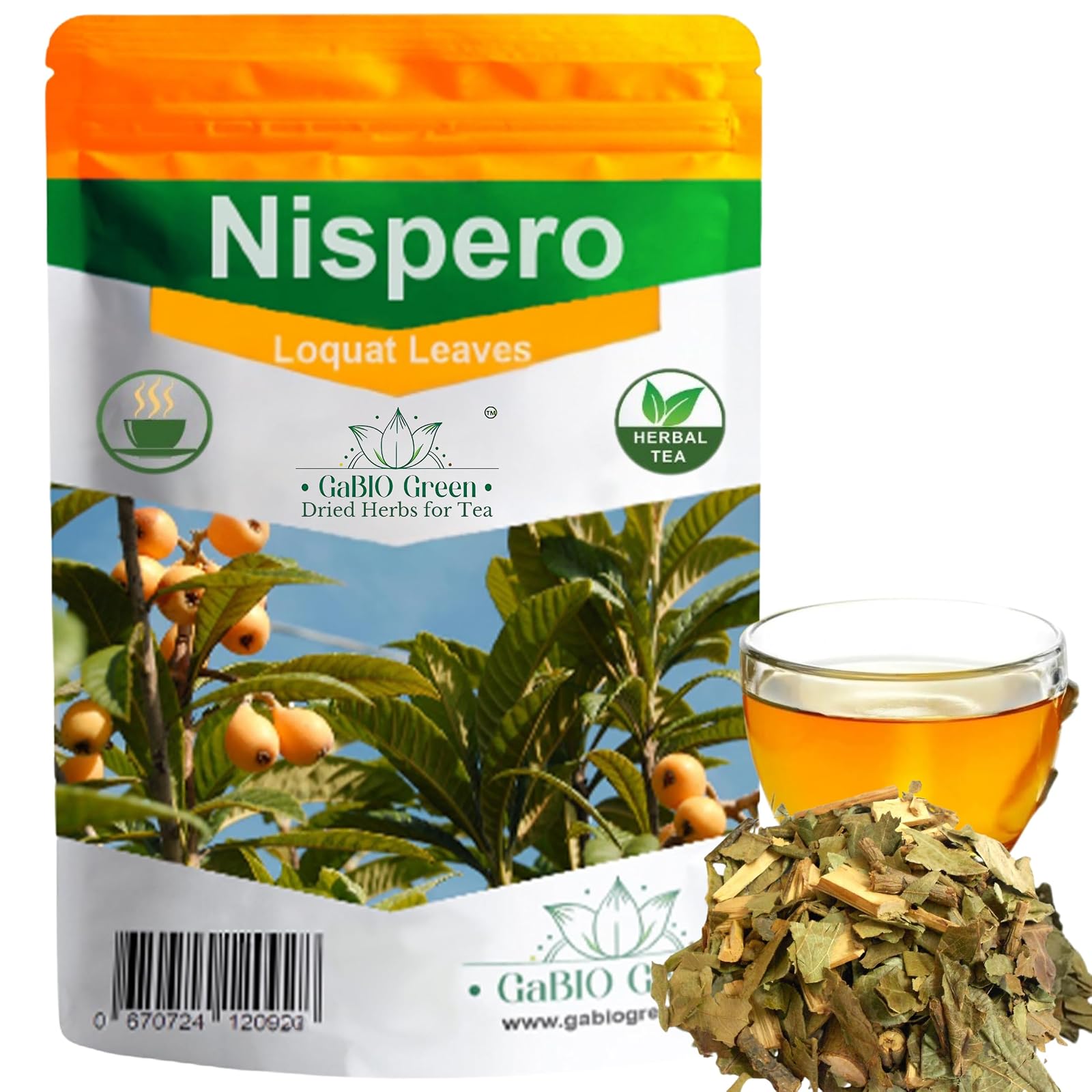 Ginger tea infusion with loquat